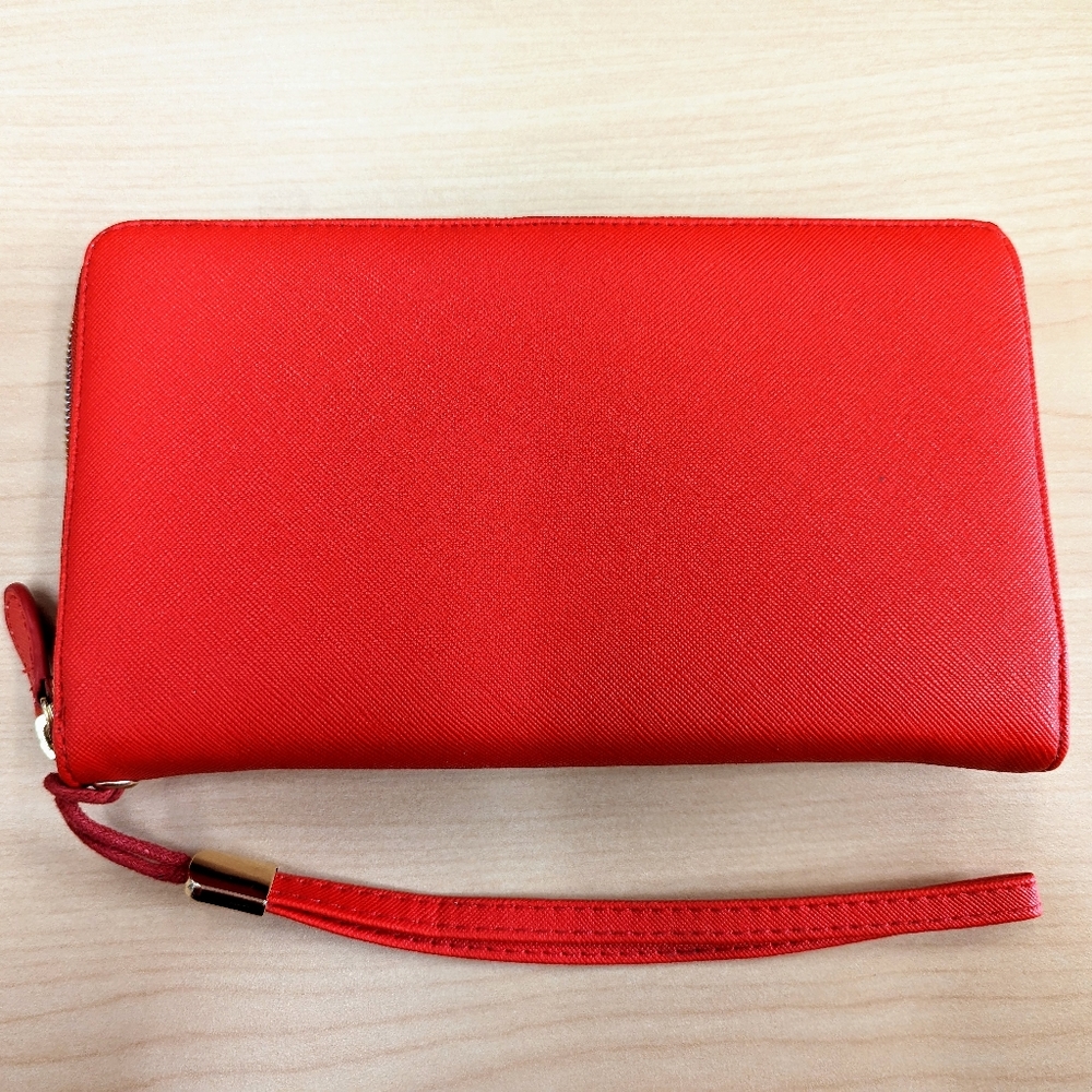 Cash Envelope Wallet - Red - All In One Budget System - Gem